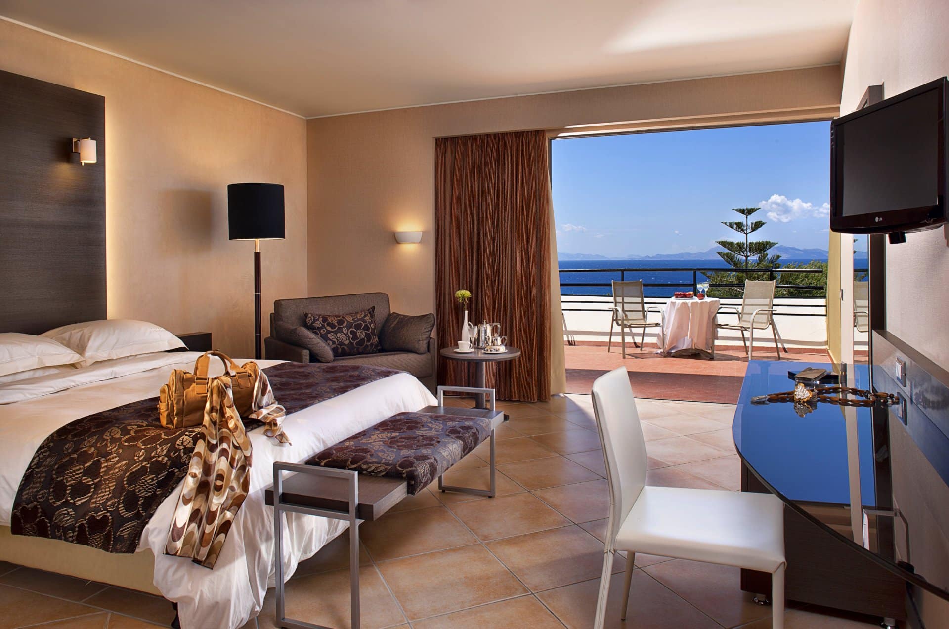 Stylish sea view rooms Rhodes | Olympic Palace